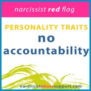 No Accountability - Narcissist Abuse Support