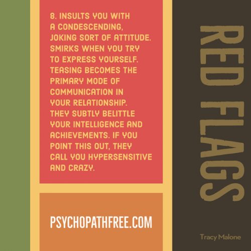 Red Flags Of Narcissist Abuse - Narcissist Abuse Support