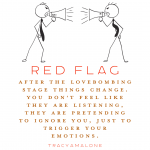 A Shareable List Of Red Flags. - Narcissist Abuse Support